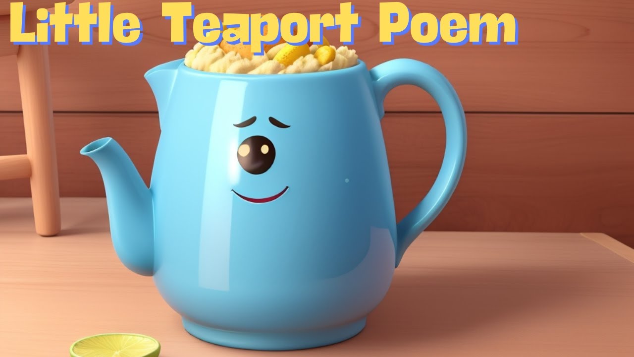 I Am a Little Teapot Poem| Rhymes for kids #happykidz #poem - YouTube
