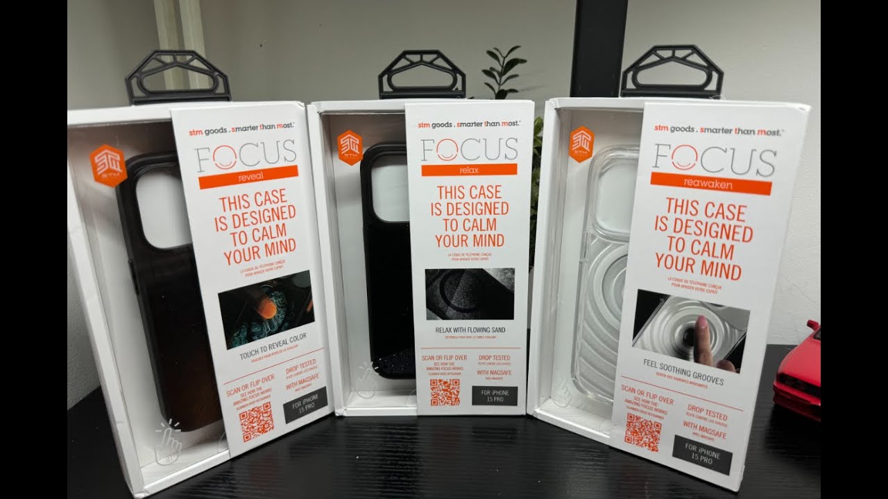 STM Goods iPhone 15 Pro Cases - The Focus Collection - Cases to calm ...