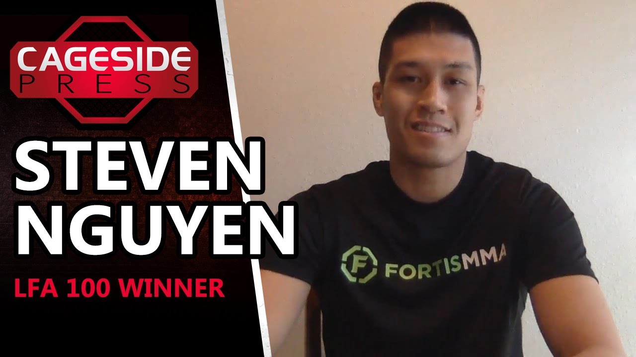 Steven Nguyen hoping for a short-notice UFC call after LFA 100 win ...