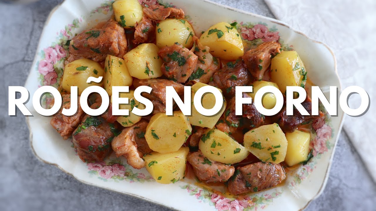 Rojões no forno | Food From Portugal - YouTube
