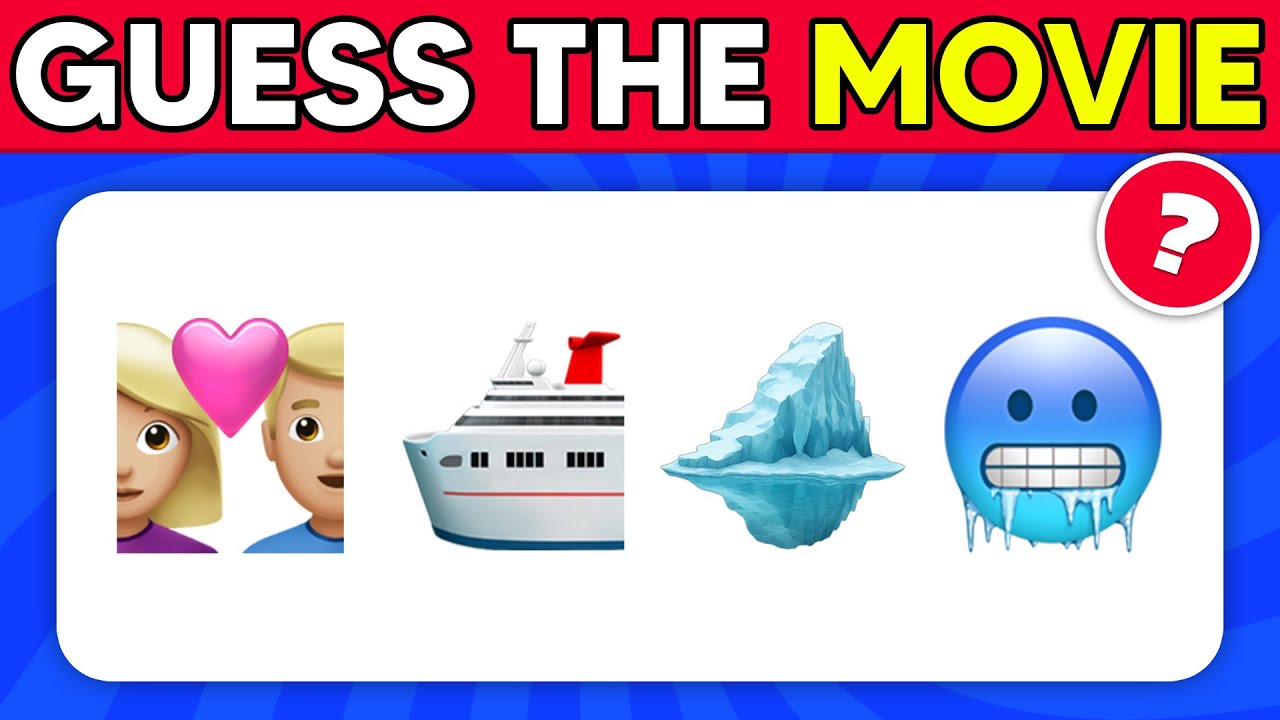 🎥 Guess the Movie by Emoji Quiz 🍿 | 100 MOVIES BY EMOJI - YouTube
