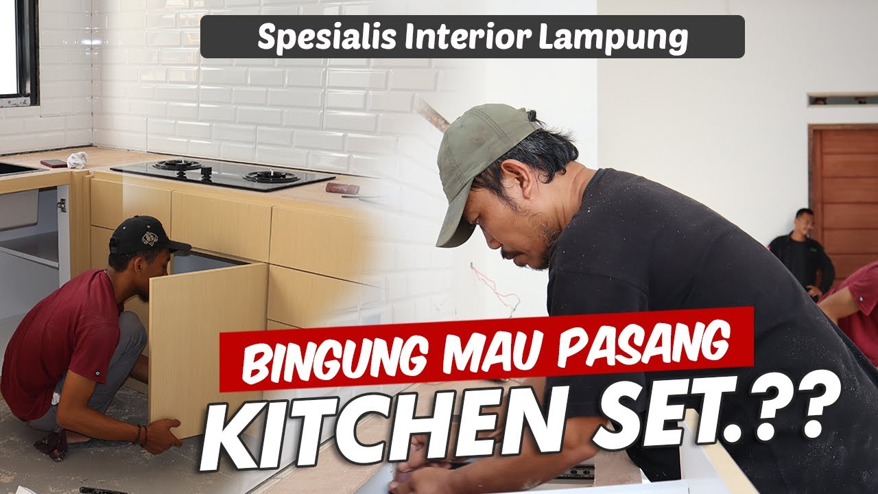 Pasang Kitchen Set Minimalis oleh Team Tubagus Kencana Interior ...