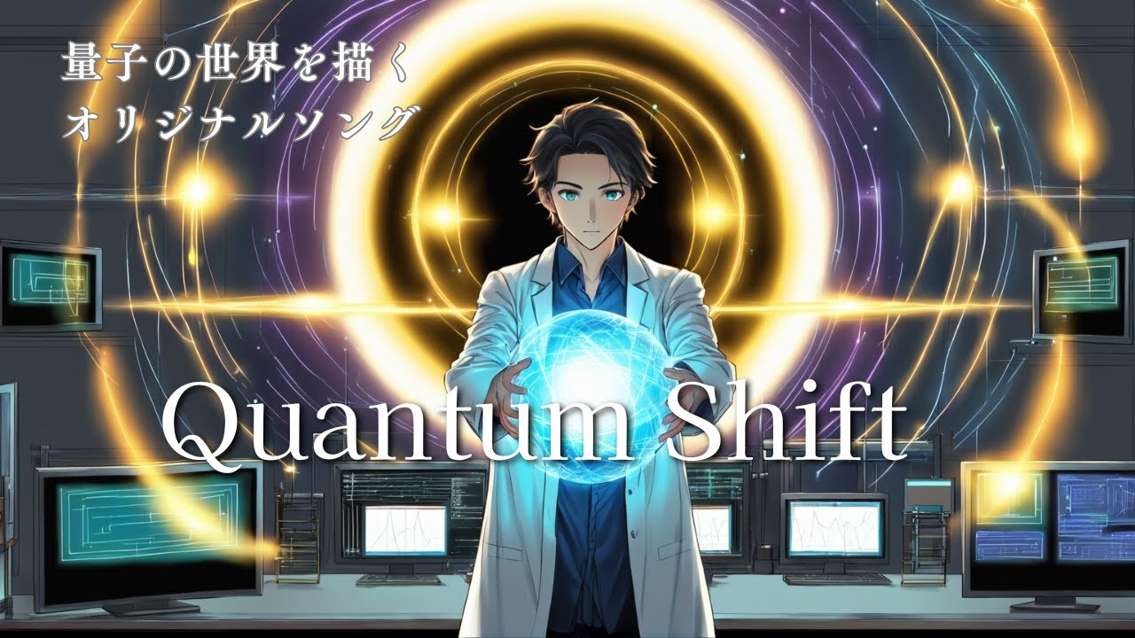 Quantum Shift クオンタムシフト ボーカル曲 J-pop Rock フル 音楽 オリジナル曲 科学 量子力学 素粒子 理系 - YouTube