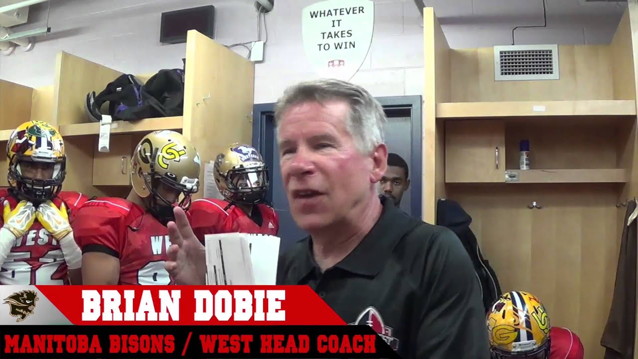 2015 CIS East West Bowl Brian Dobie Pregame - YouTube