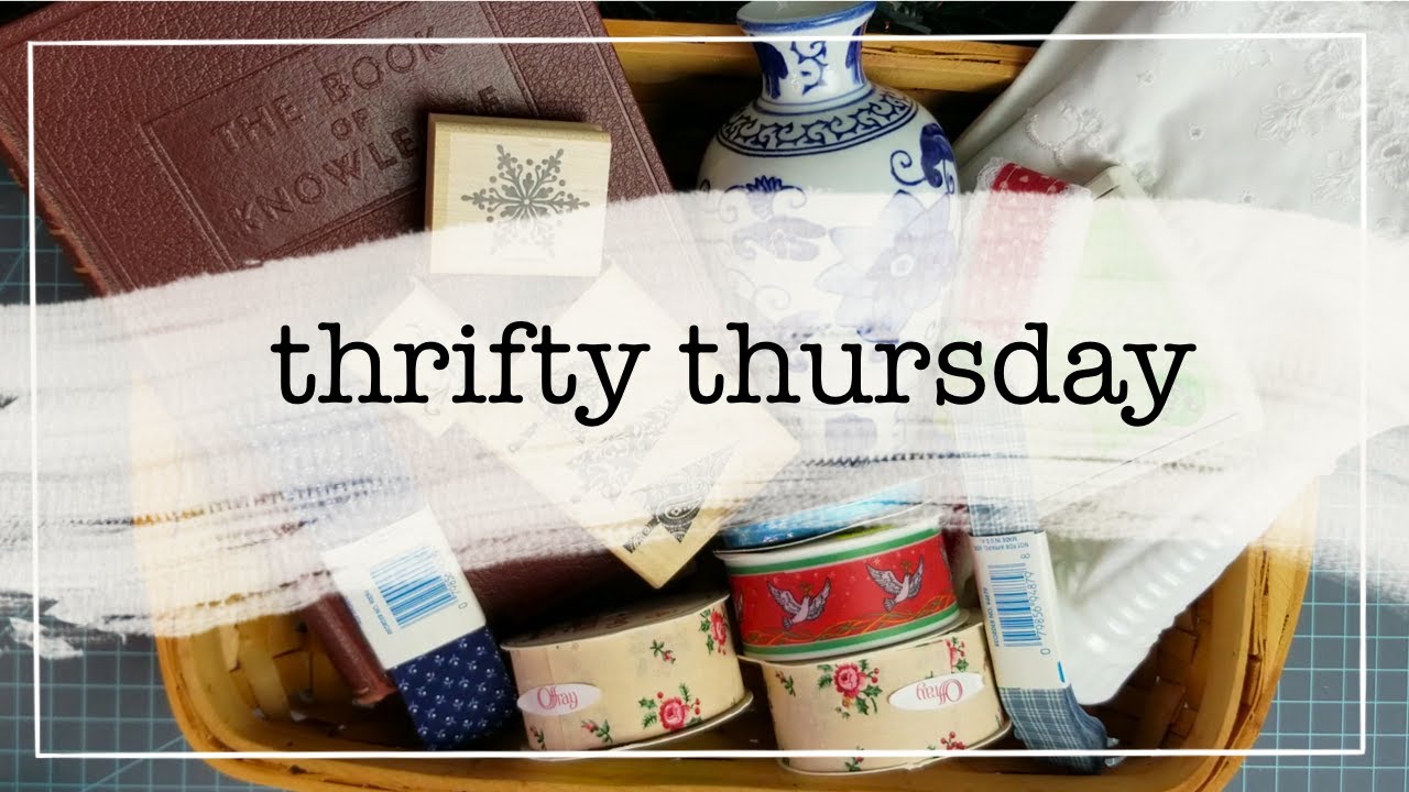 Thrifty Thursday | Thrift Store Haul | - YouTube