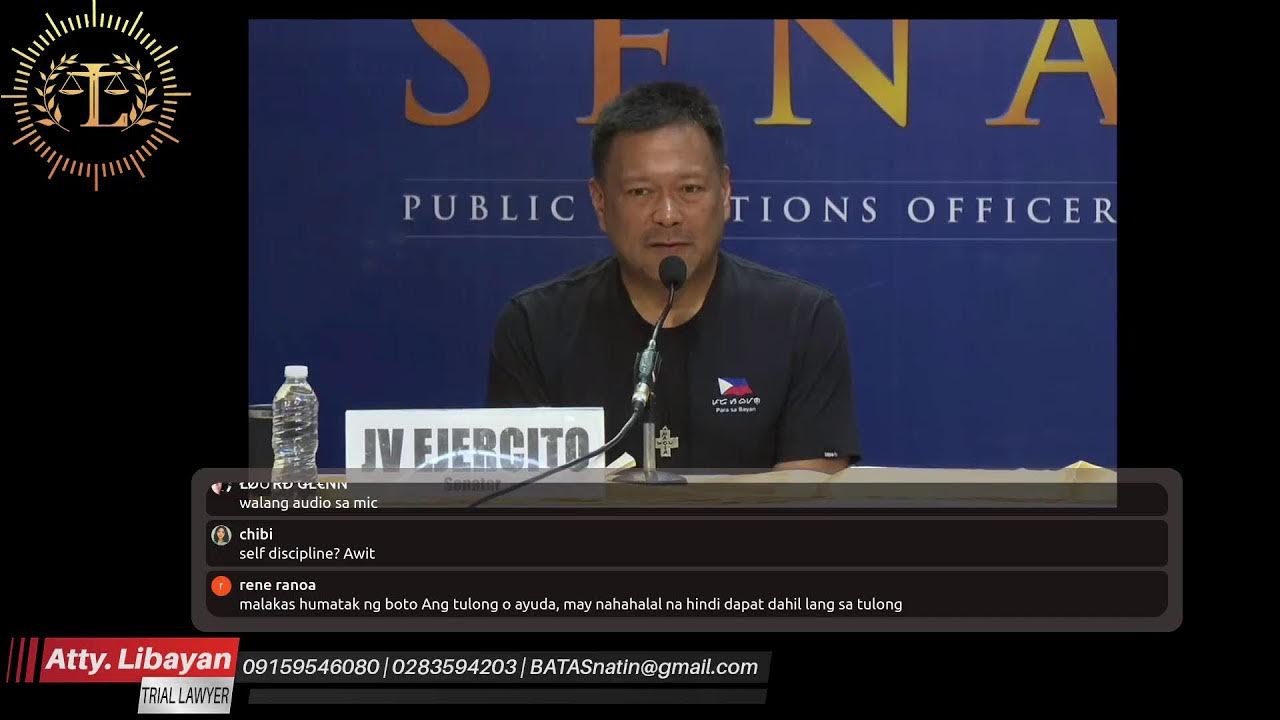 AYUDA SCAM, PAGGAMIT NG TUPAD ETC SA PATRONAGE POLITICS KAPIHAN SA SENADO - YouTube
