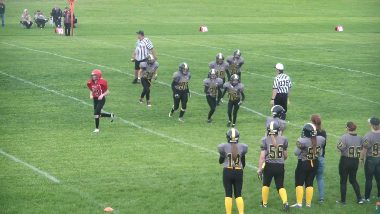 St Vital Mustangs vs Interlake Thunder MGFA Sr Girls Football May 26th ...