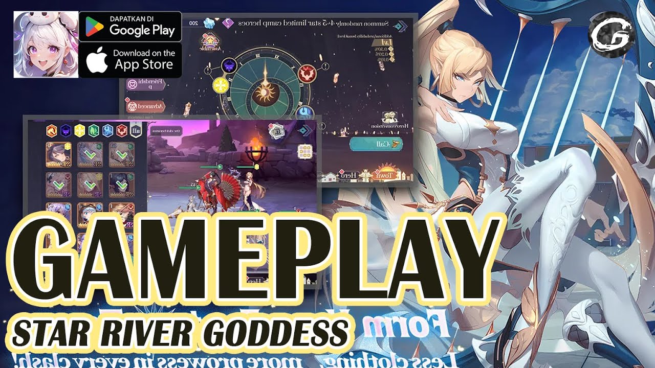 Star River Goddess Gameplay - Mobile Game (Android/IOS) - YouTube
