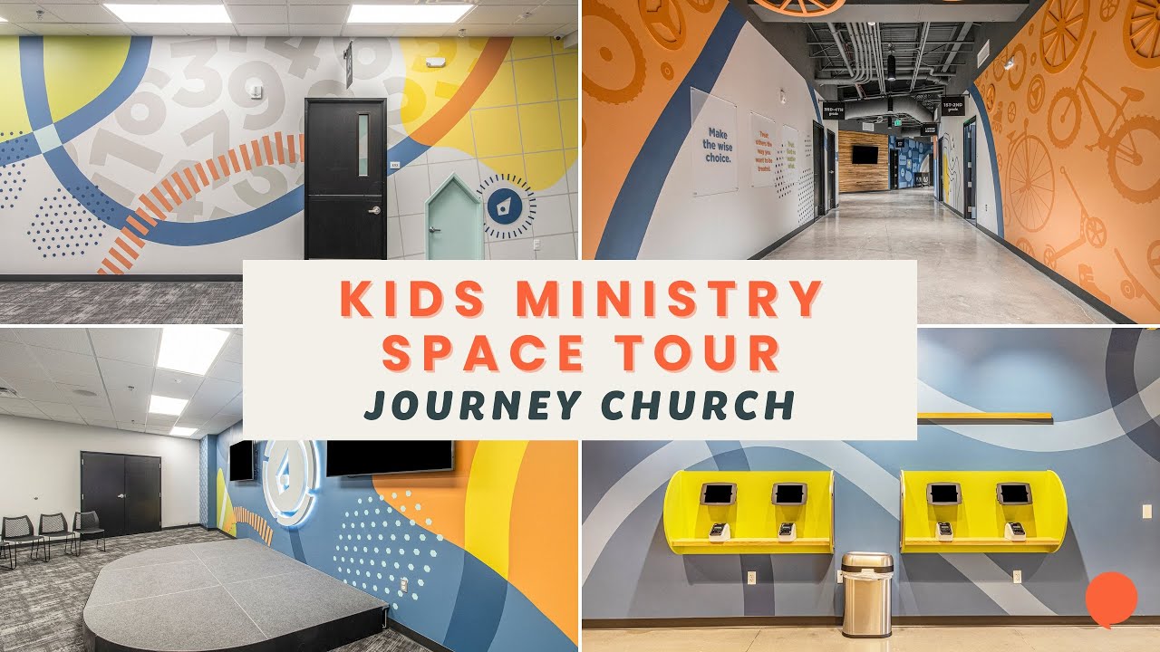 Kids Ministry Space Tour: Journey Church + Wit.Co Creative - YouTube