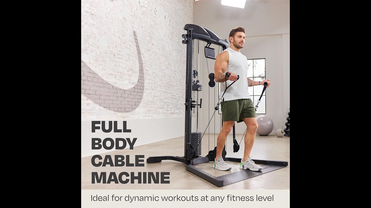 Centr Home Gym Functional Trainer - Multifunctional Cable Machine Home ...
