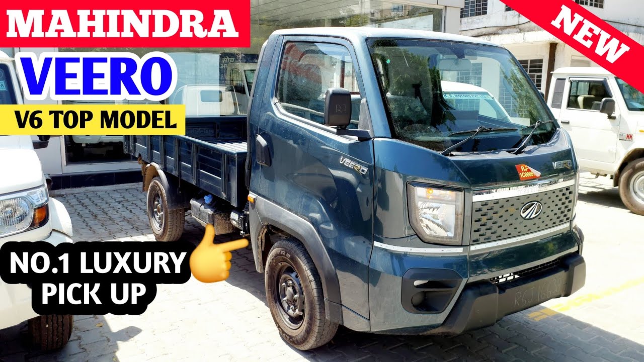 Mahindra Veero V6 Top Model AC, Diesel, Veero Pick Up Review - YouTube