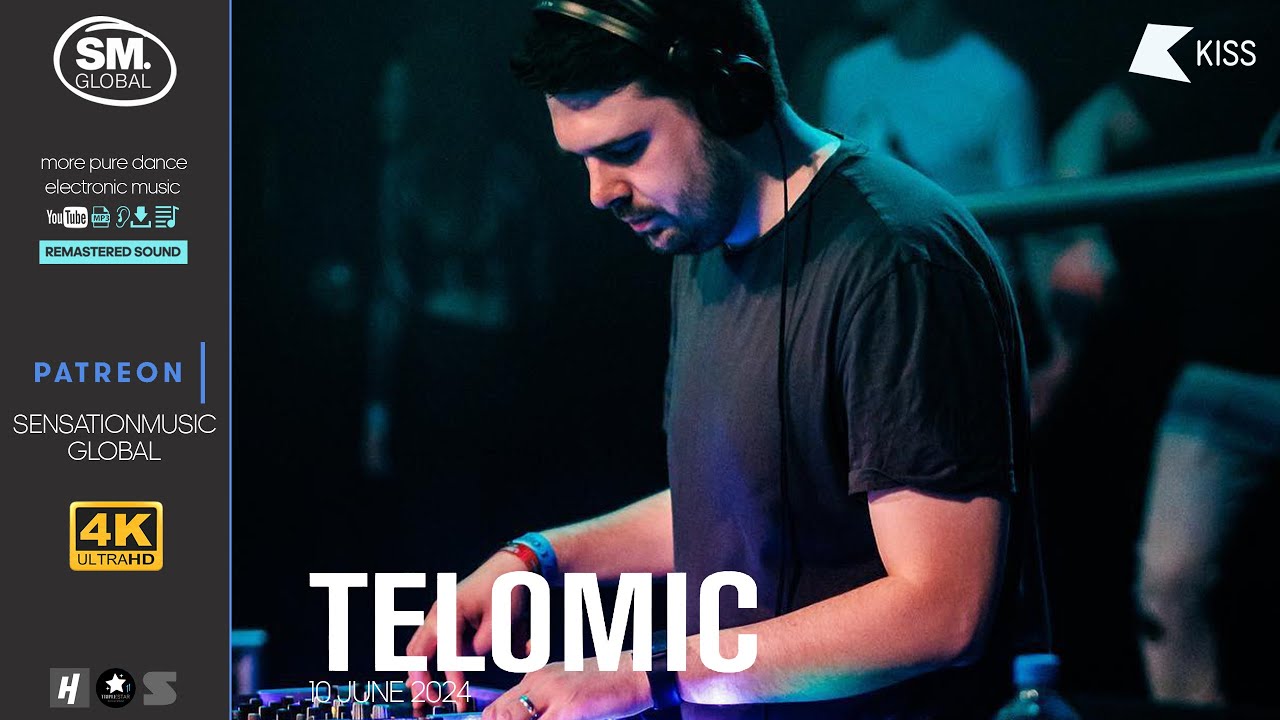 [4K] Telomic - KISS Nights Drum And Bass - 10 June 2024 - YouTube