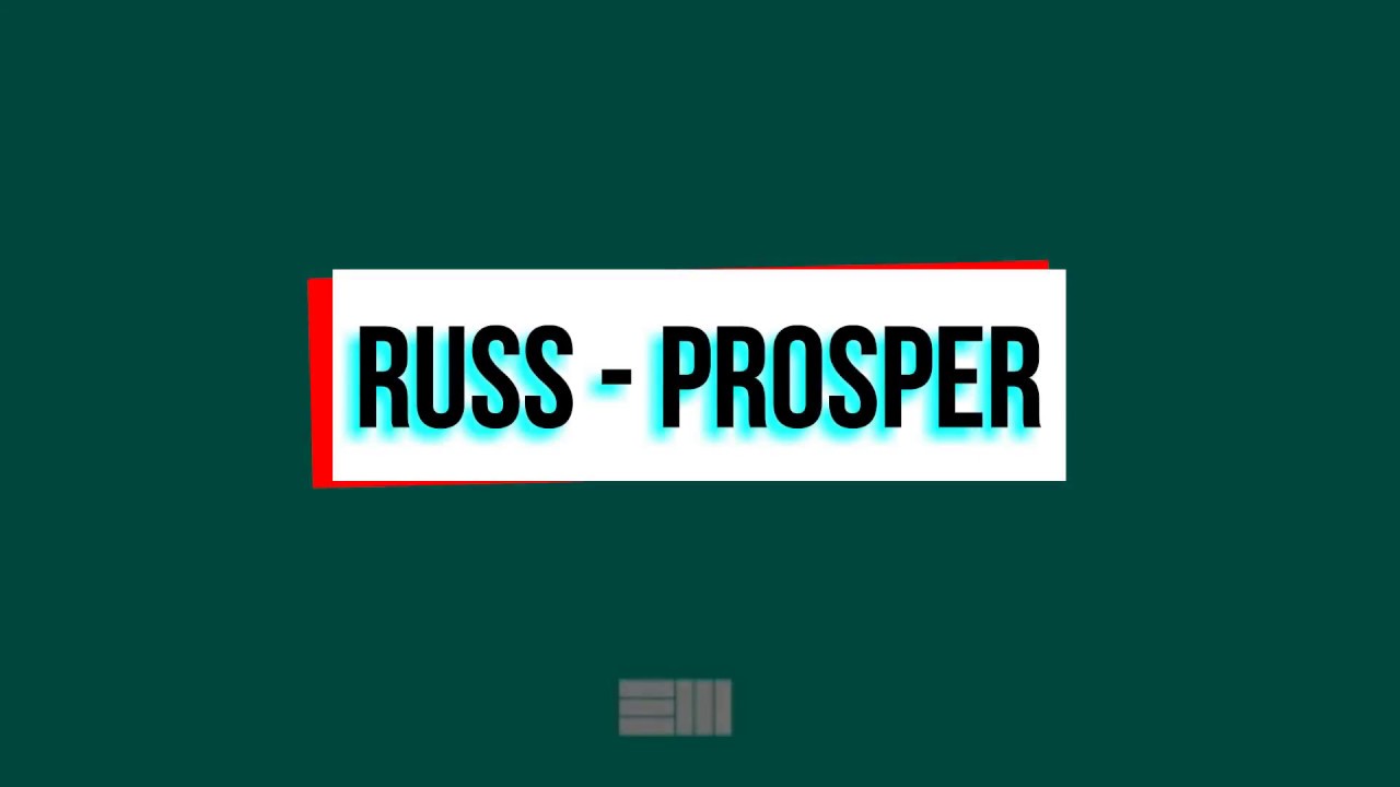 Russ - Prosper (Letra en Español) - YouTube
