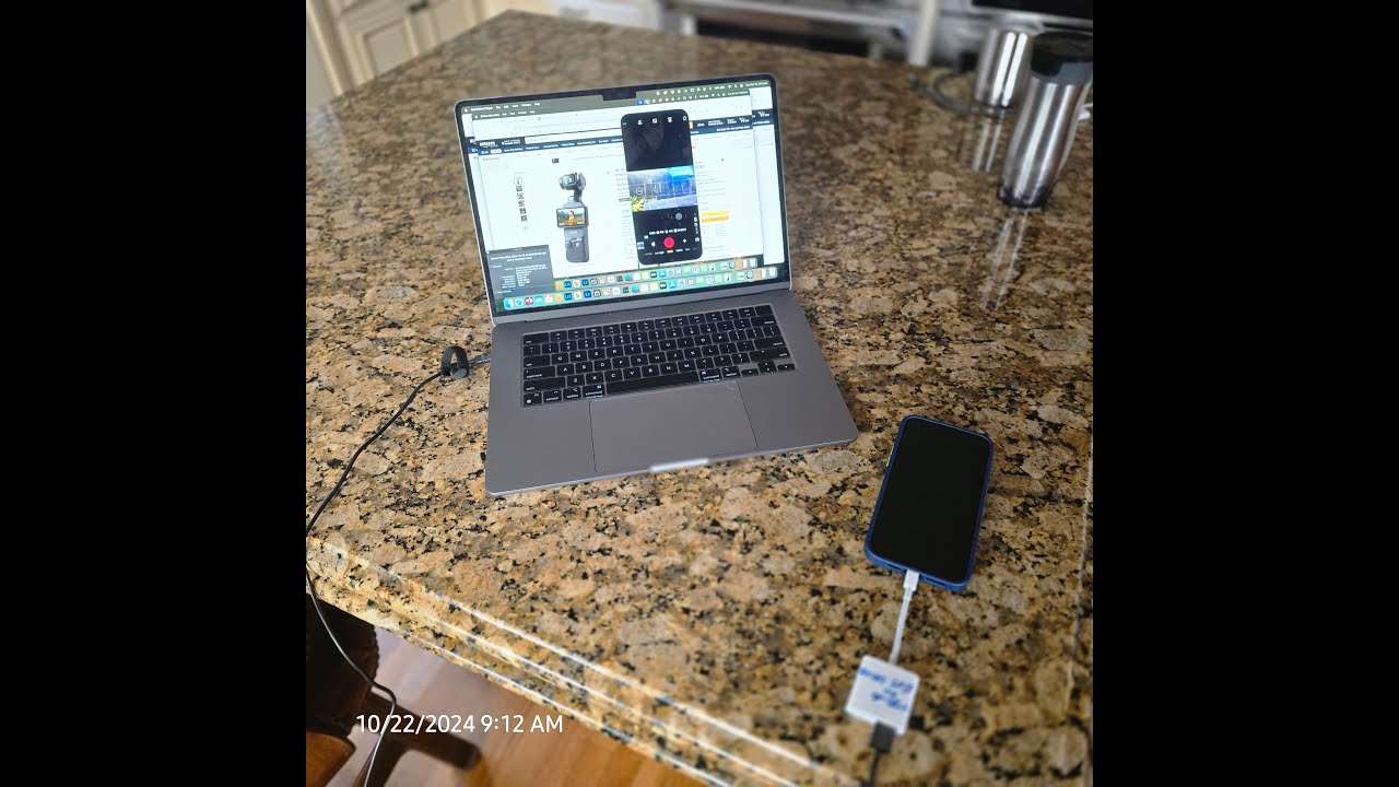 iPhone Mirroring - DJI MIMO App - YouTube