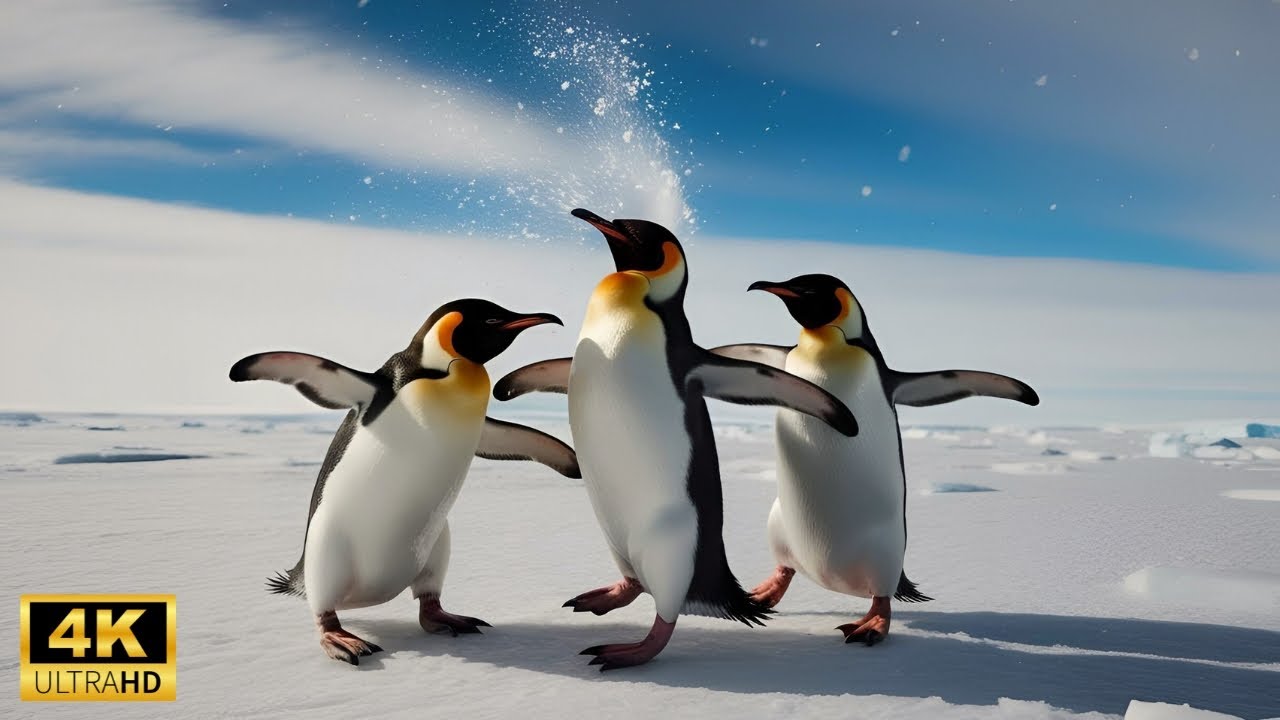 Best Penguin Moments | Penguins Fight Hard and Play Just Like Kids ...