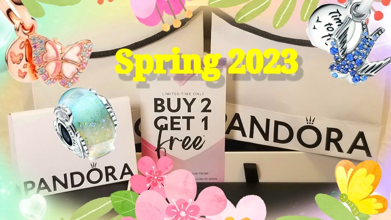 PANDORA SPRING COLLECTION HAUL - YouTube