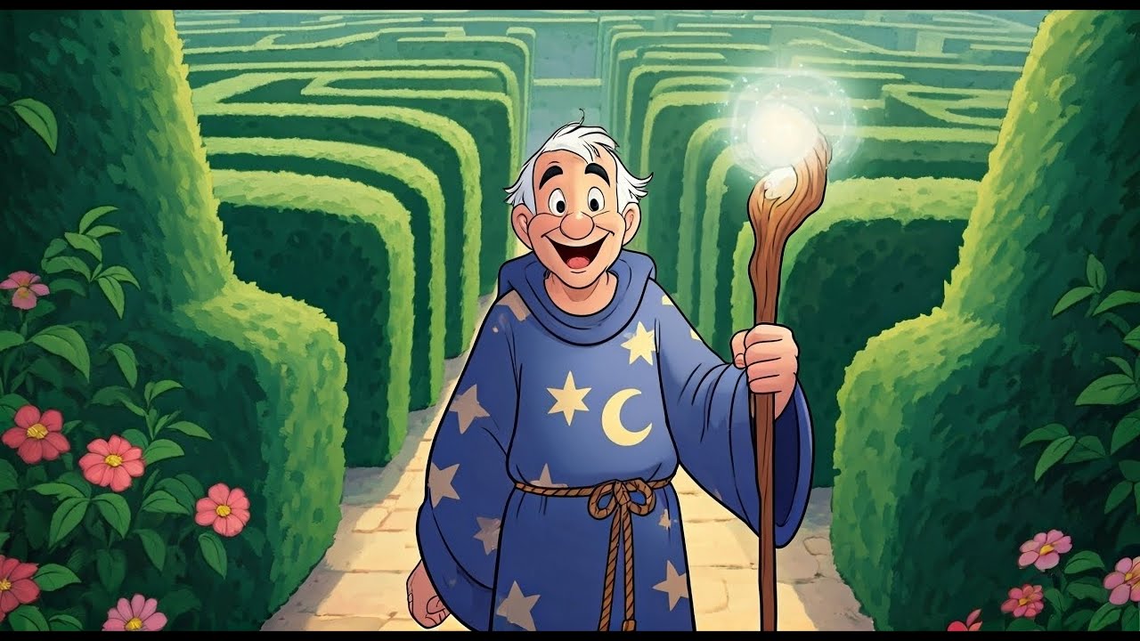 Kids Sleep Meditation THE WIZARD'S MAZE 🌙 Bedtime Story for Children ...