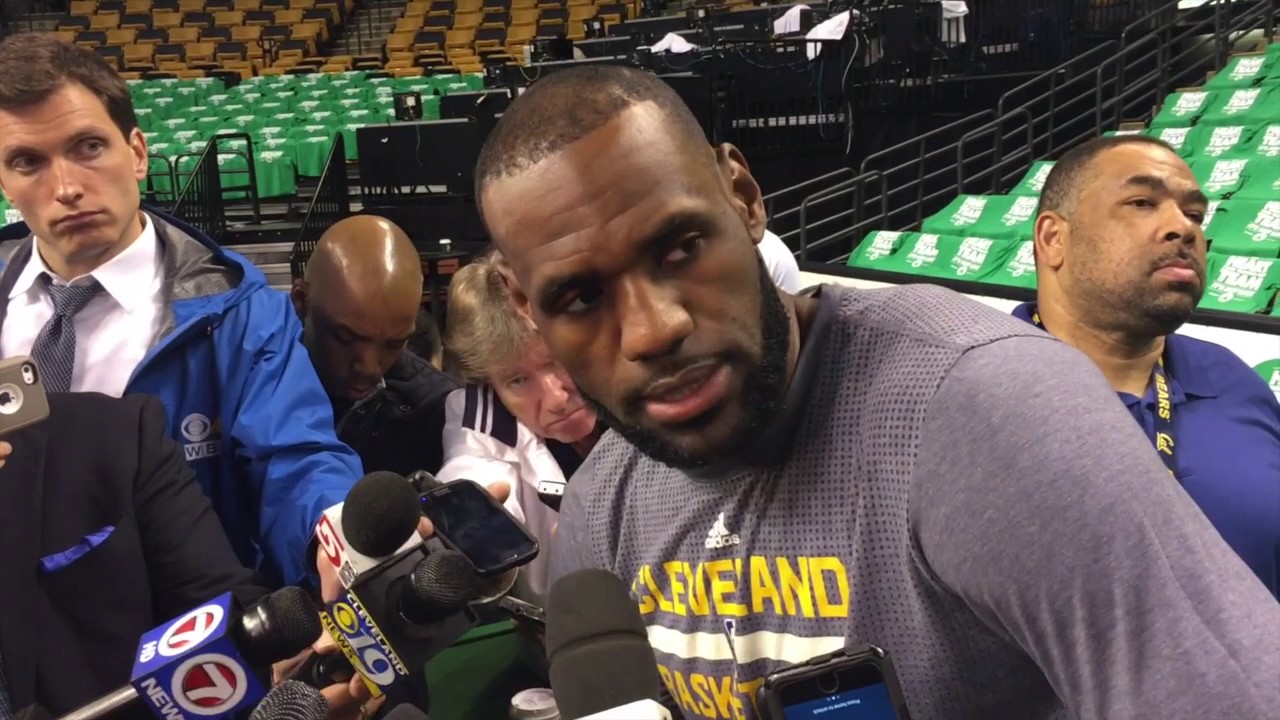 LeBron James is sick ahead of Game 5 - YouTube