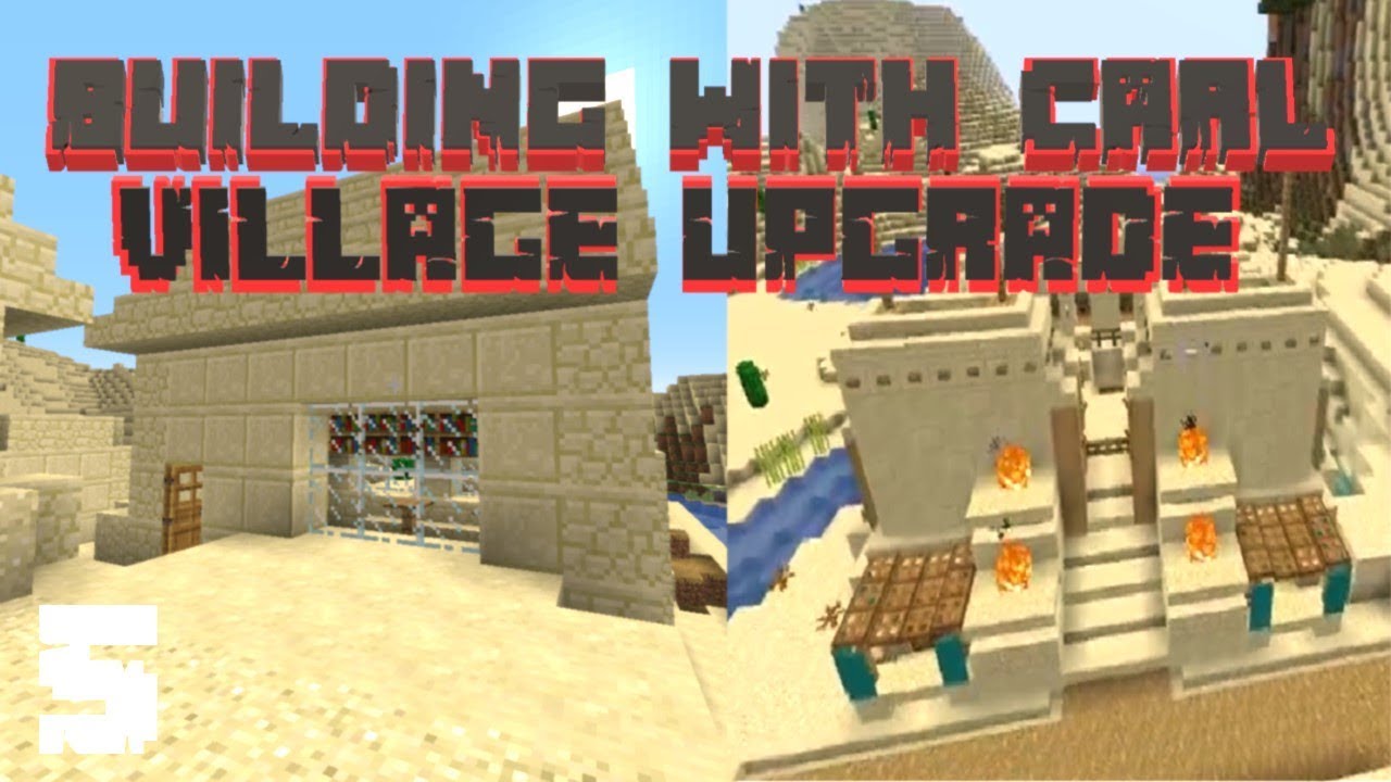 Minecraft. How to upgrade a desert Library. Epic Egyptian style library ...