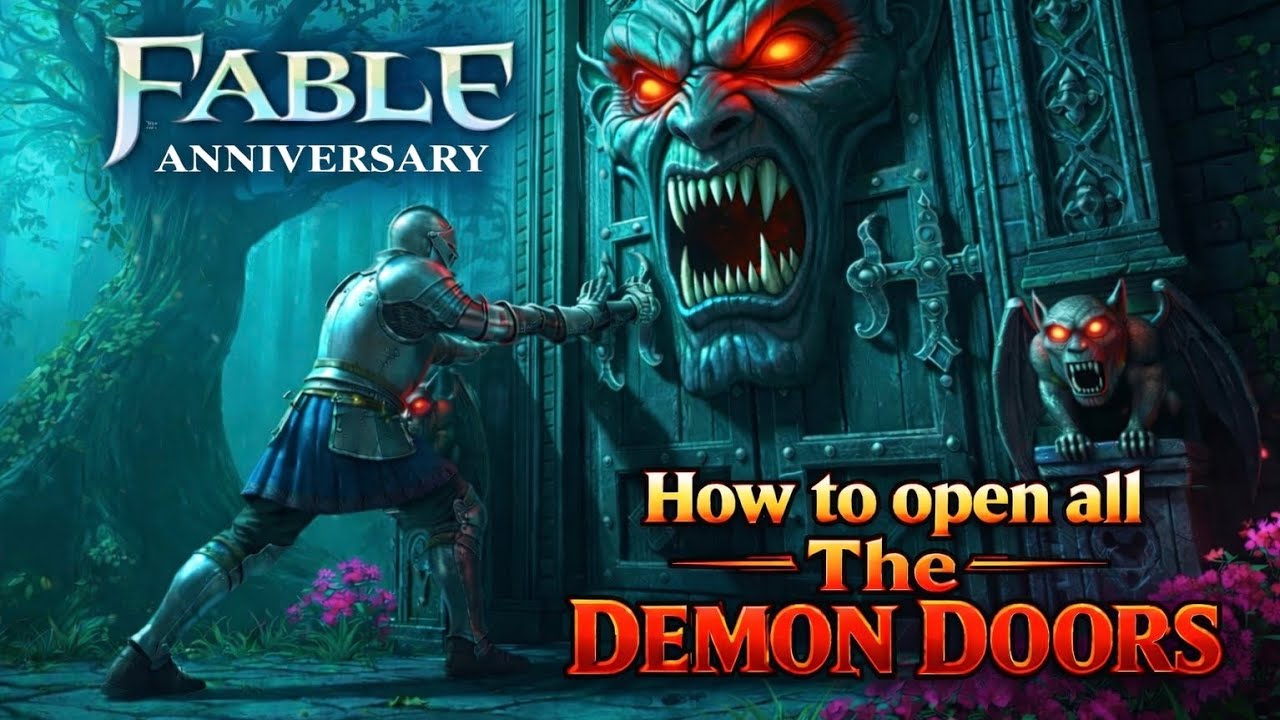 Fable Anniversary 2026 - How to Open All Demon Doors #Fable # ...