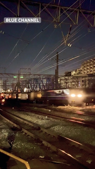 (貨物列車) 2024/11/26 1098レ EF210-128 + コキ19B (名古屋タ〜八戸貨物) #Shorts - YouTube