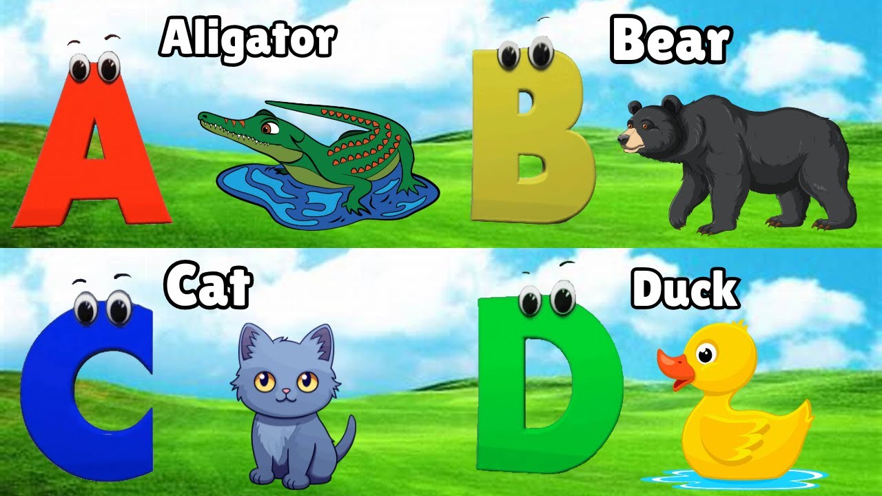 Animals ABC Song | Animals Alphabet Song | Alphabet Letters | Phonics ...