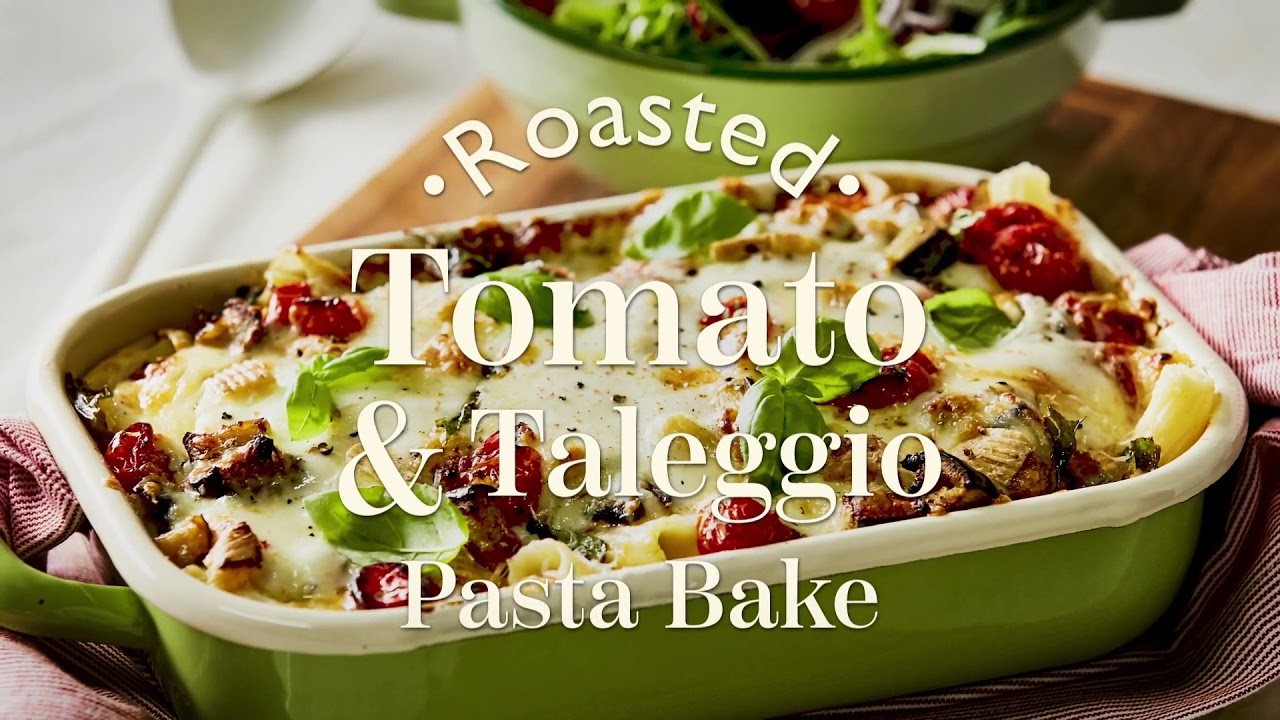 How To Make Easy Cheesy Roasted Tomato & Taleggio Pasta Bake — Recipe ...