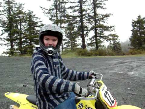 2003 DR-Z 125L with BBR pipe - YouTube