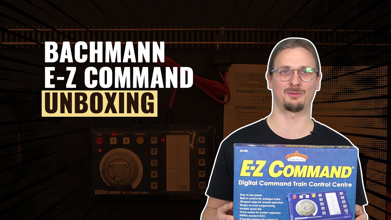 Bachmann | E-Z Command Digital Control Centre | #askHearns - YouTube
