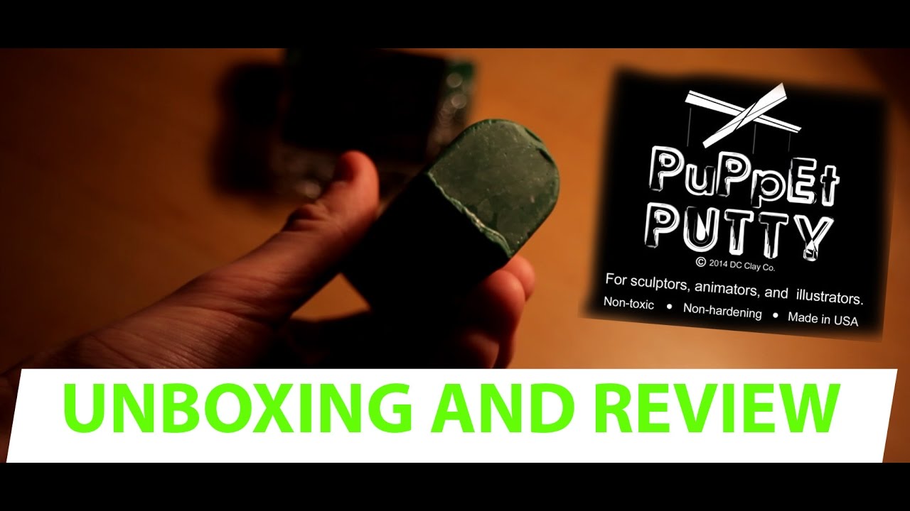 Puppet Putty | Unboxing/Review - YouTube