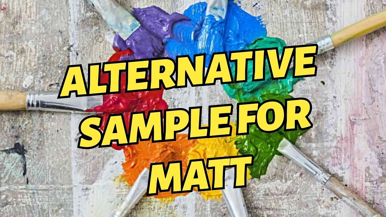 ALTERNATIVE SAMPLE - YouTube
