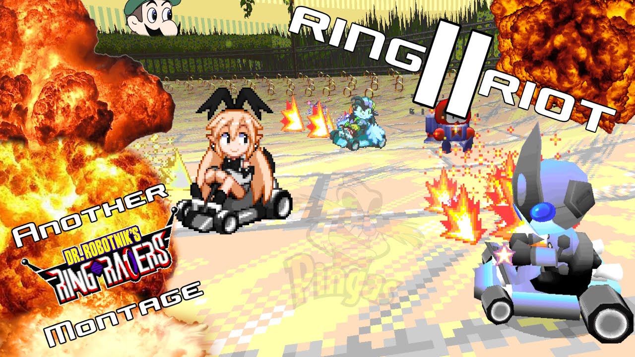 RING RIOT II - Another Dr. Robotnik's Ring Racers Montage - YouTube