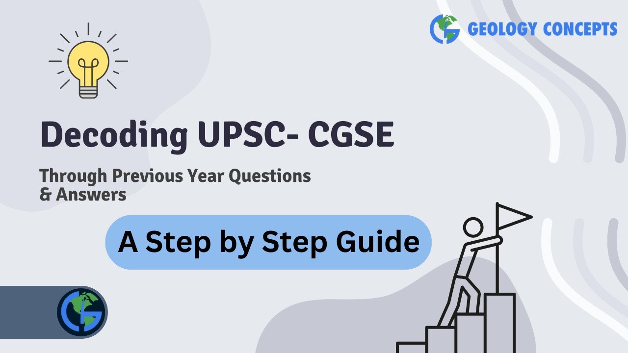 Decoding UPSC CGSE through PYQs: A Step by Step guide - YouTube
