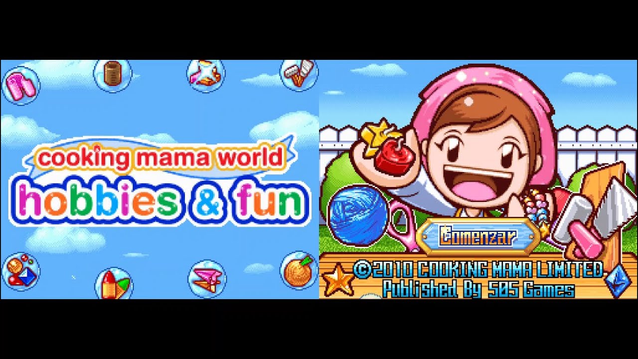 Cooking Mama World: Hobbies & Fun (Español) de Nintendo DS con emulador ...