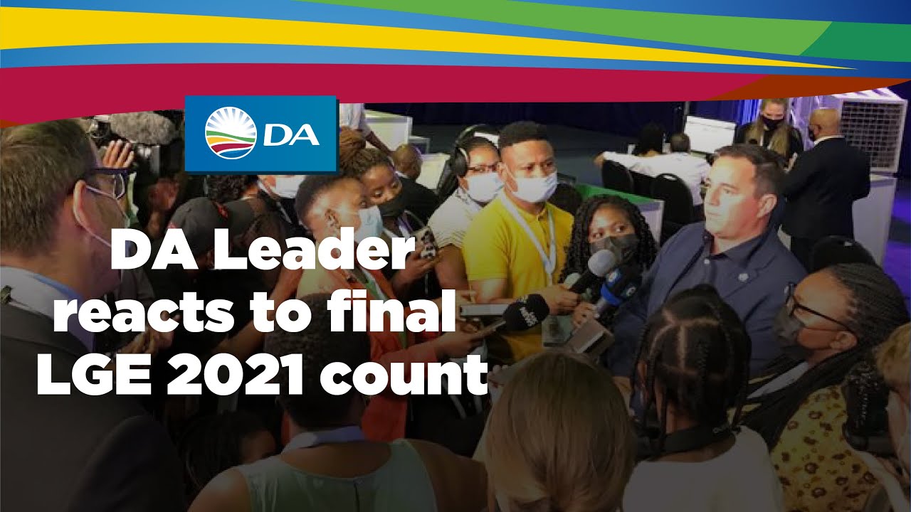 DA Leader reacts to final LGE 2021 count - YouTube