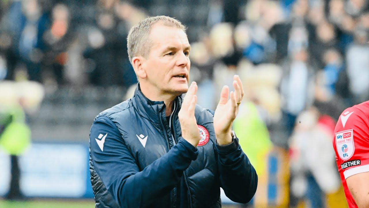 INTERVIEW: John previews Crewe Alexandra - YouTube