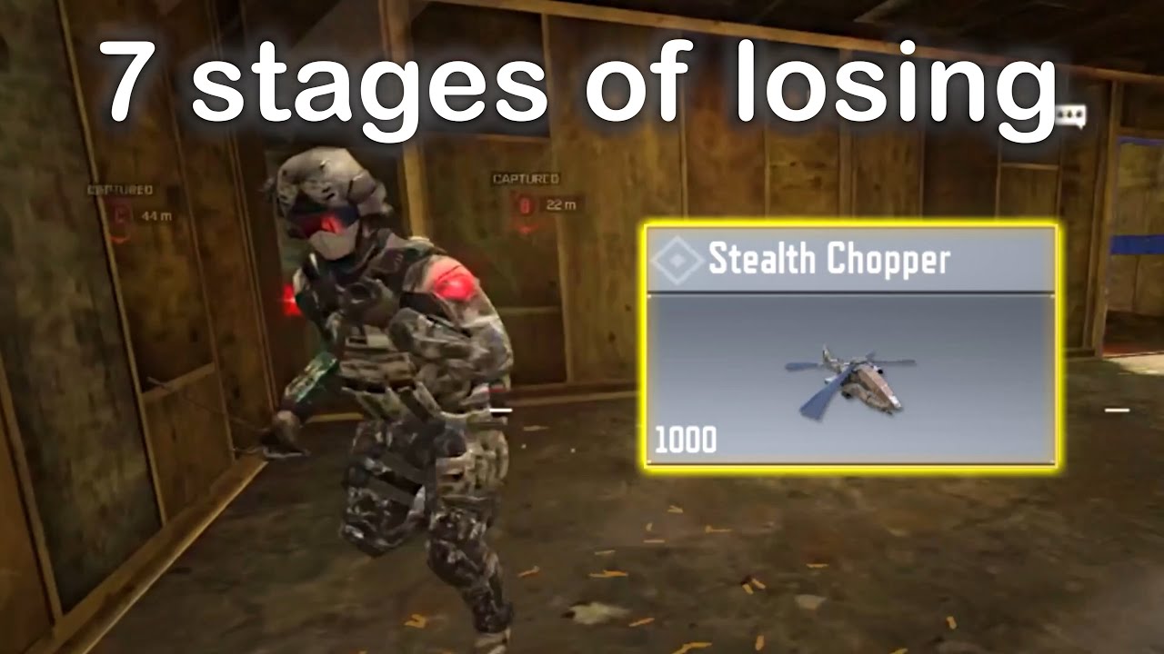 The 7 Stages Of Losing in CODM - YouTube