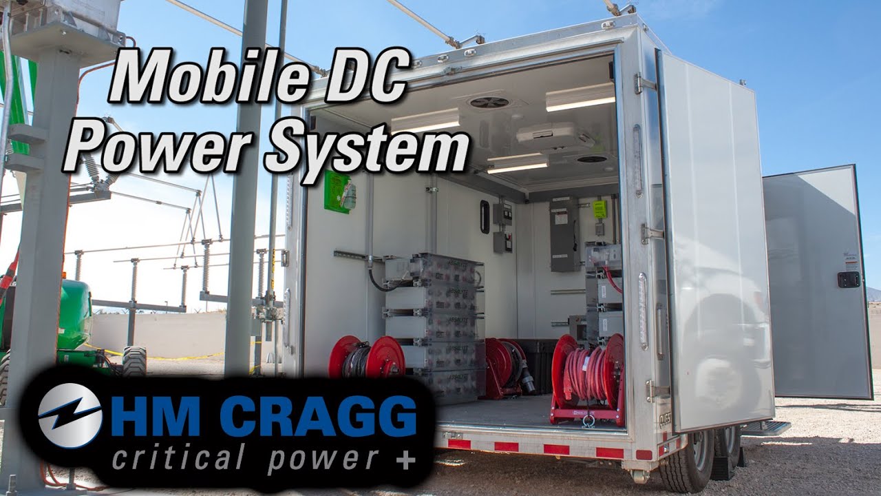 Product Showcase: Mobile DC Power System from HM Cragg - YouTube