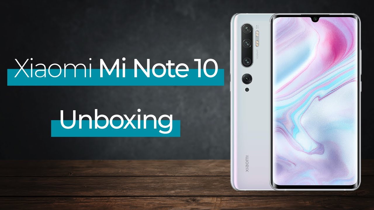 Xiaomi Mi Note 10 Amazon | Unboxing - YouTube