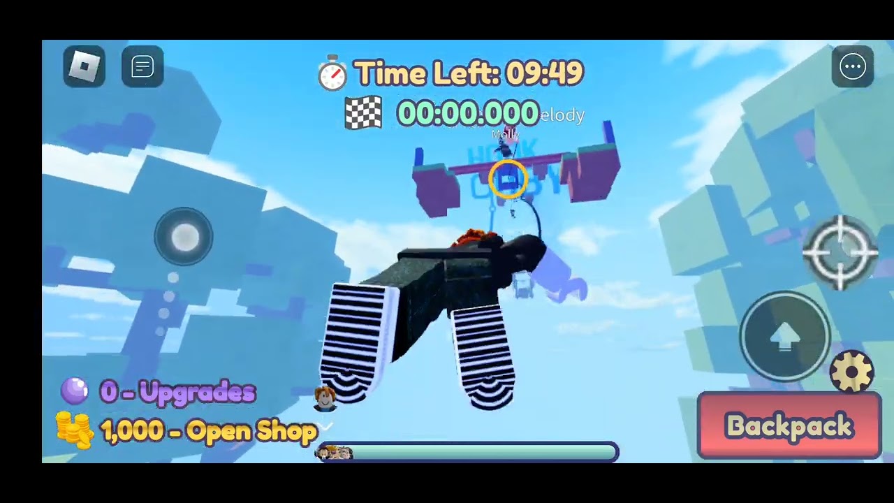 playing grapple hook obby!!!! - YouTube