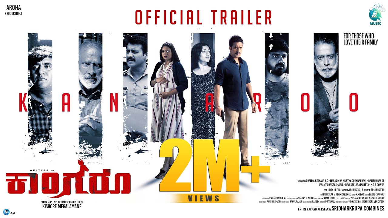 Kangaroo Official Trailer | Aditya, Ranjani Raghavan | Kishore ...