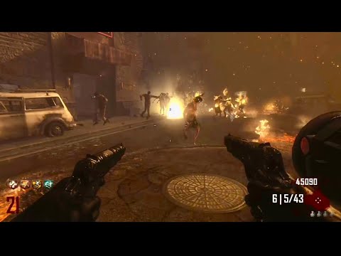 Bo2 Town M14 + M1911 ONLY CHALLENGE (Bo2 Zombies Gameplay) - YouTube