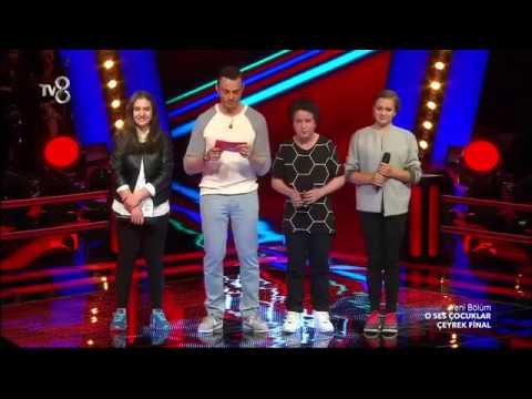 Özge Naz Bilgili, Polat Oğuztimur, Şükran Oskay 'On The Floor |  O Ses Çocuklar