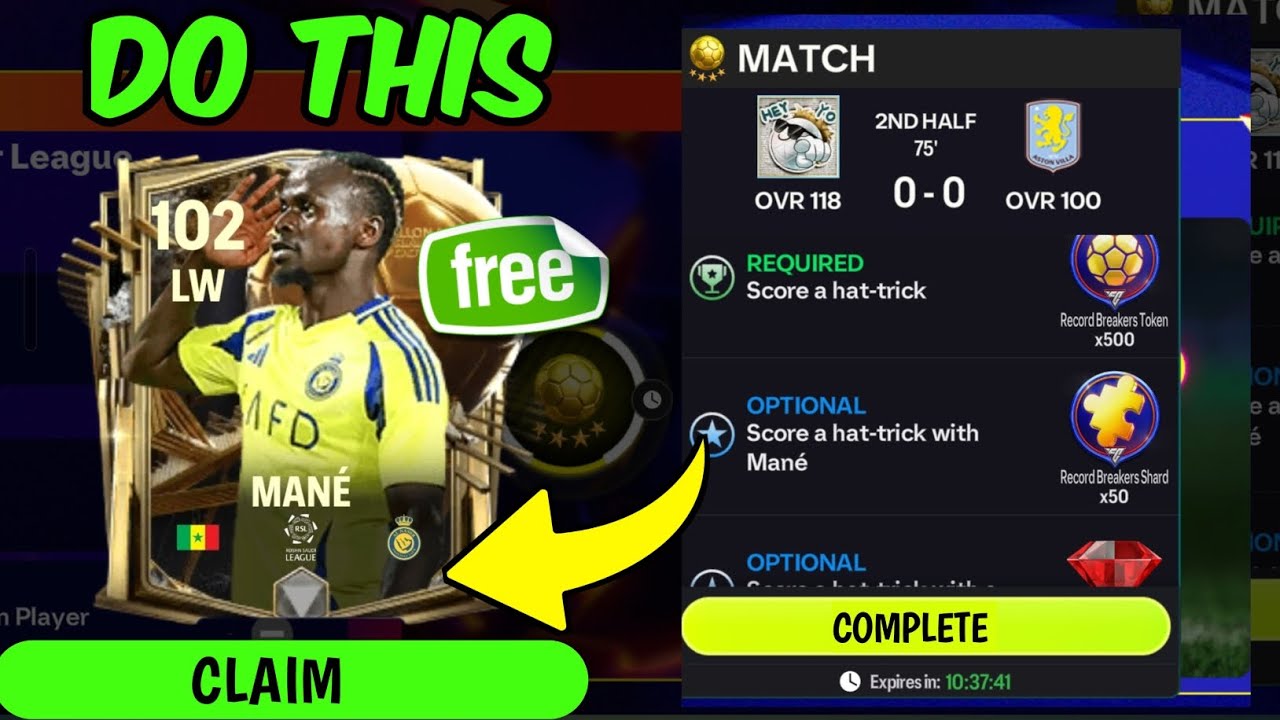 How To Get Mane Card To Get 50 Shards For Free | Dynamic Fc #fcmobile26 ...