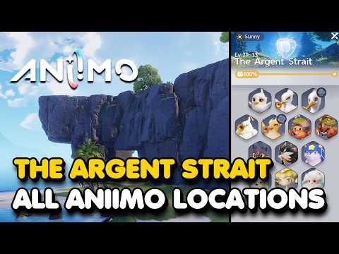 Aniimo - The Argent Strait All 13 Aniimo Locations