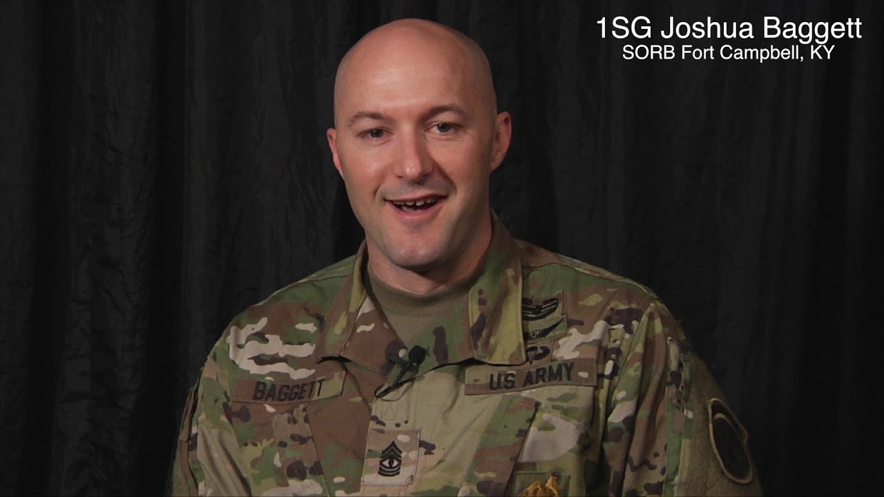 1SG Joshua Baggett Army Story - YouTube