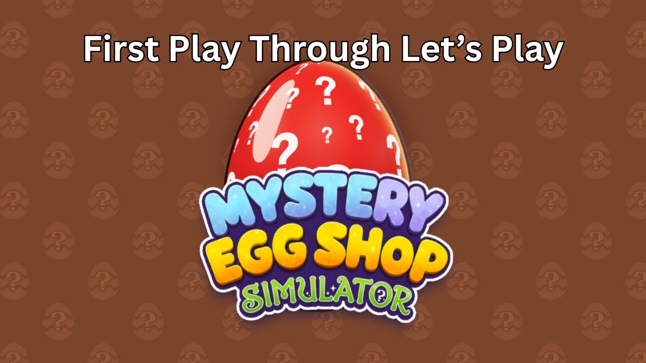 Mystery Egg Shop Simulator DEMO Indie Game Test - YouTube