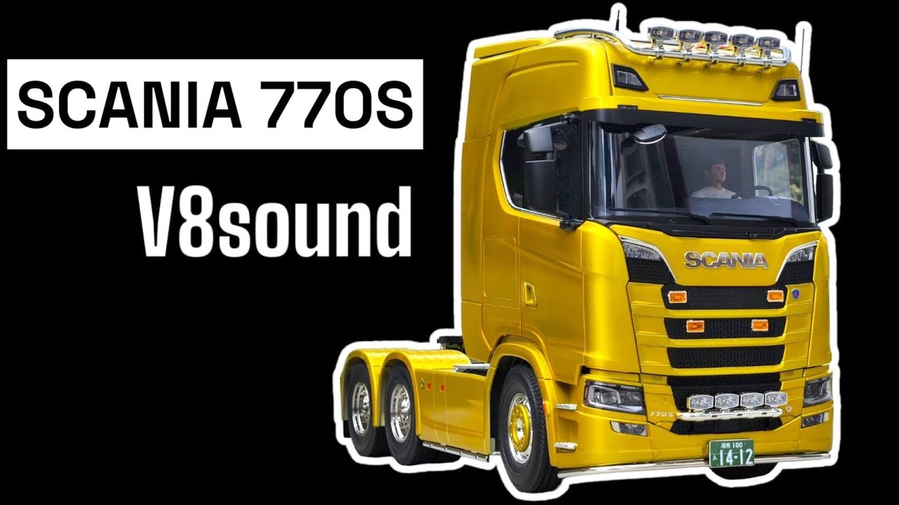 SCANIA 770S V8 Soundsystem - YouTube