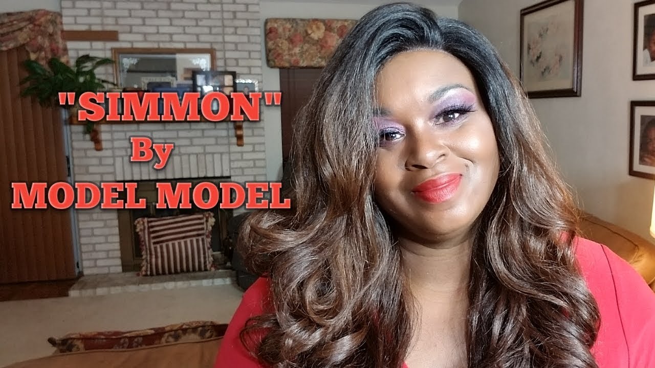 SIMMON! Happy Birthday Hair! U-Curve Lace Front Wig "SIMMON" BY MODEL ...