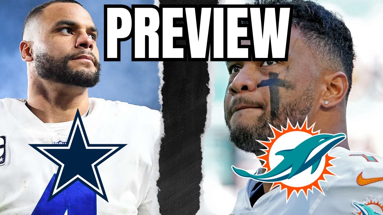 MIAMI DOLPHINS VS DALLAS COWBOYS PREVIEW - YouTube